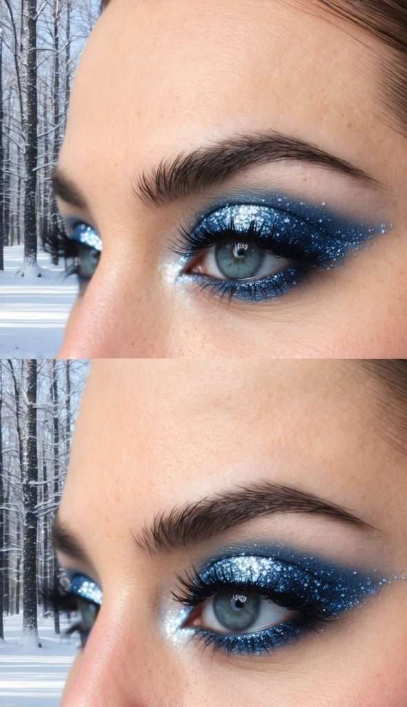 29 Winter Eye Makeup Ideas: Frosty Glamour for the Season