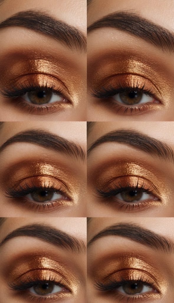 37 Bronze Eye Makeup Ideas for Every Occasion