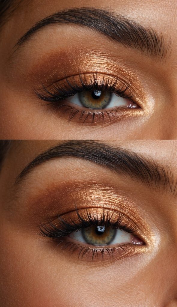37 Bronze Eye Makeup Ideas for Every Occasion