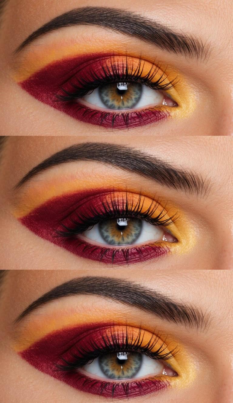 30 Sunset Ombre Eye Makeup Ideas for a Dazzling Look