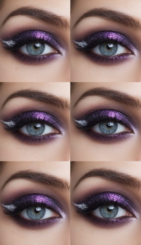 25 Galaxy Eye Makeup Ideas: Create Stunning Cosmic Looks at Home
