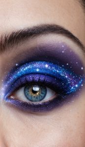 25 Galaxy Eye Makeup Ideas: Create Stunning Cosmic Looks at Home