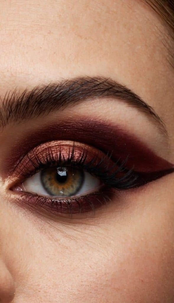 36 Maroon Eye Makeup Ideas: Glamorous Wine-Colored Looks to Make Your ...
