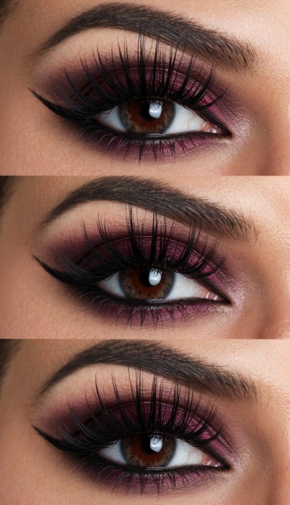 36 Maroon Eye Makeup Ideas: Glamorous Wine-Colored Looks to Make Your ...