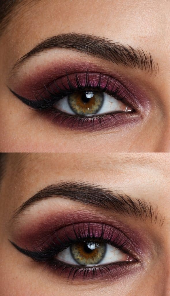 36 Maroon Eye Makeup Ideas: Glamorous Wine-Colored Looks to Make Your ...