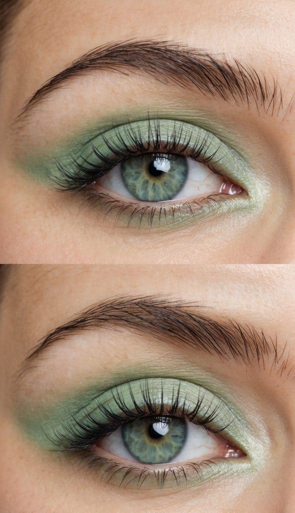 36 Pastel Green Eye Makeup Ideas: From Mint to Seafoam
