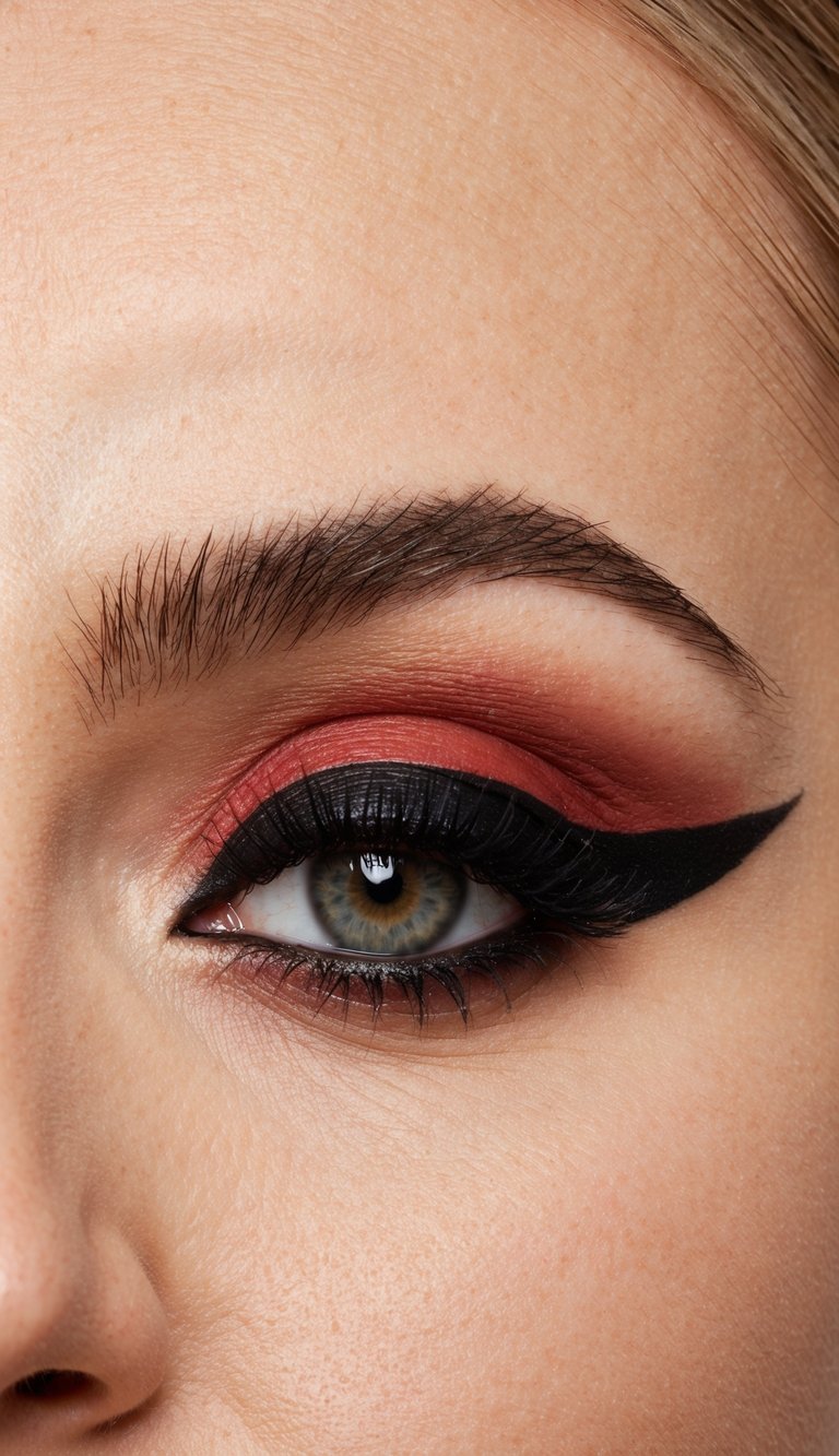 26 Red and Black Eye Makeup Ideas: Create Bold and Striking Looks for ...