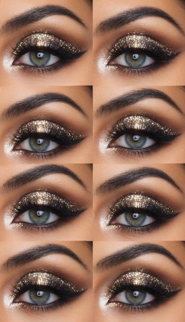 23 Sparkly Eye Makeup Ideas: Shine Bright with These Gorgeous Glam Looks