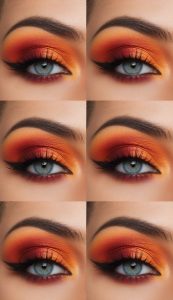 24 Sunset Eye Makeup Ideas: Magical Looks with Nature's Most Beautiful ...