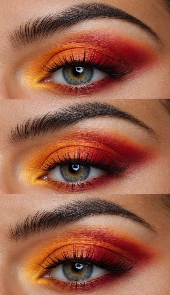 24 Sunset Eye Makeup Ideas: Magical Looks with Nature's Most Beautiful ...