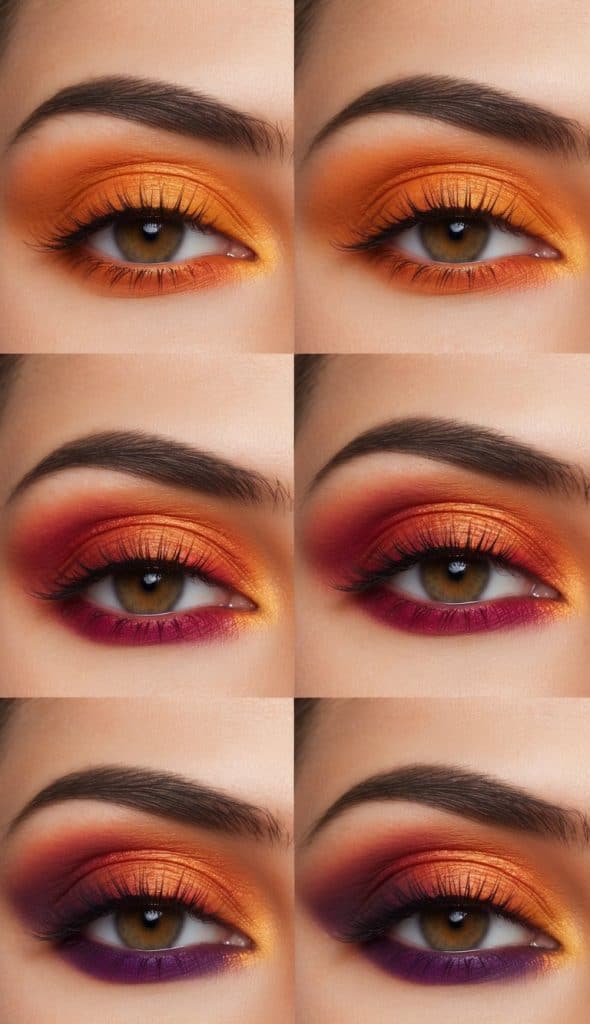 24 Sunset Eye Makeup Ideas: Magical Looks with Nature's Most Beautiful ...