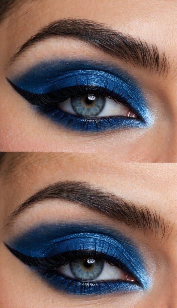 28 Blue Smokey Eye Makeup Ideas for Cool, Bold Beauty to Inspire Your ...