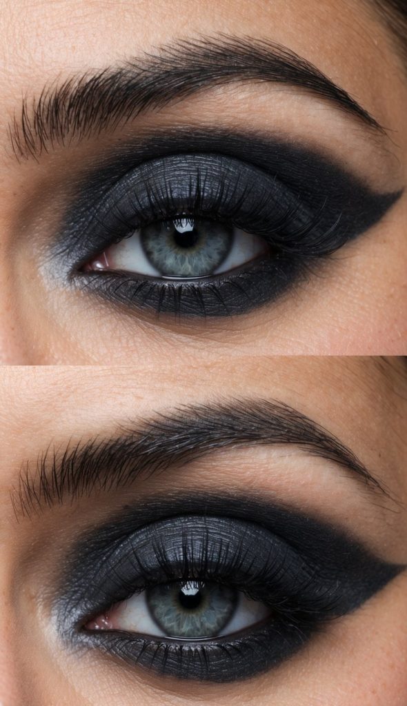 32 Dark Eye Makeup Styles That Exude Mystery and Edge: Bold Looks to ...