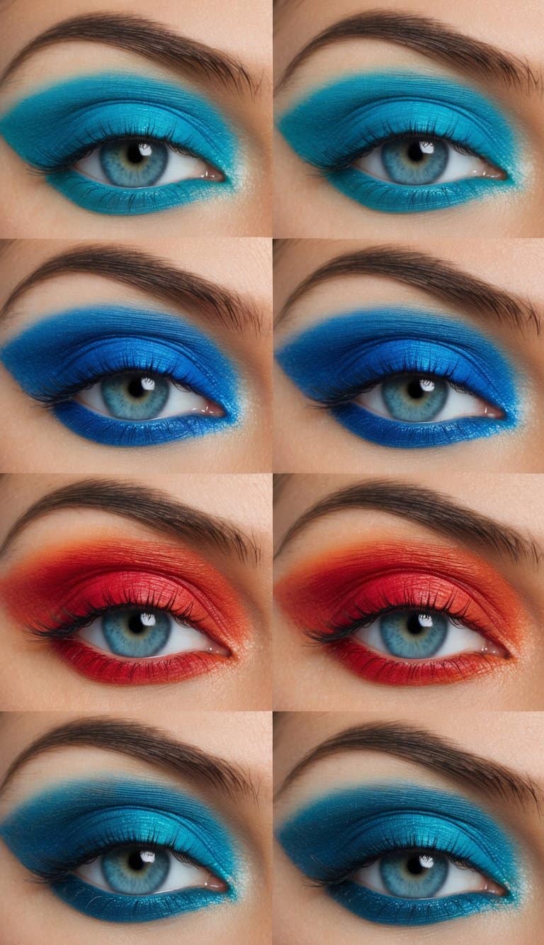 24 Colorful Eye Makeup Looks That Pop in Every Shade: Vibrant Styles ...