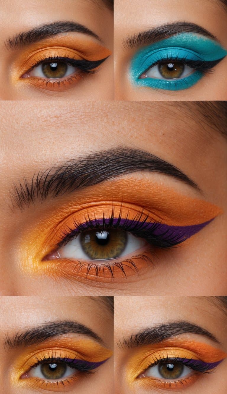 24 Colorful Eye Makeup Looks That Pop in Every Shade: Vibrant Styles ...