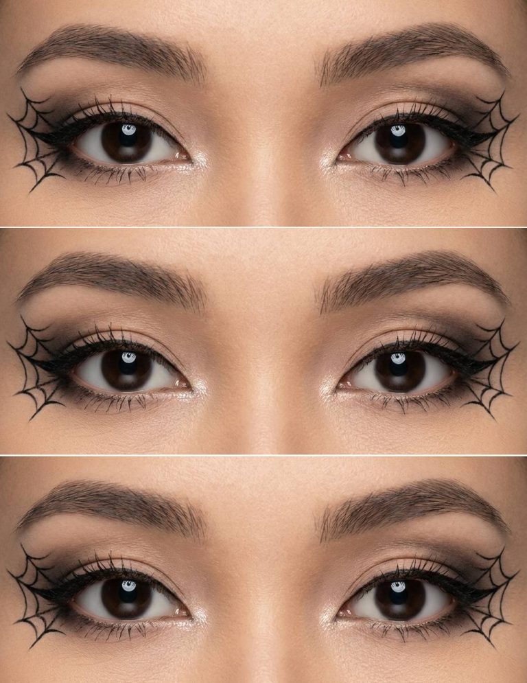 29 Spiderweb Eye Makeup Ideas: Create Enchanting Halloween Looks with ...